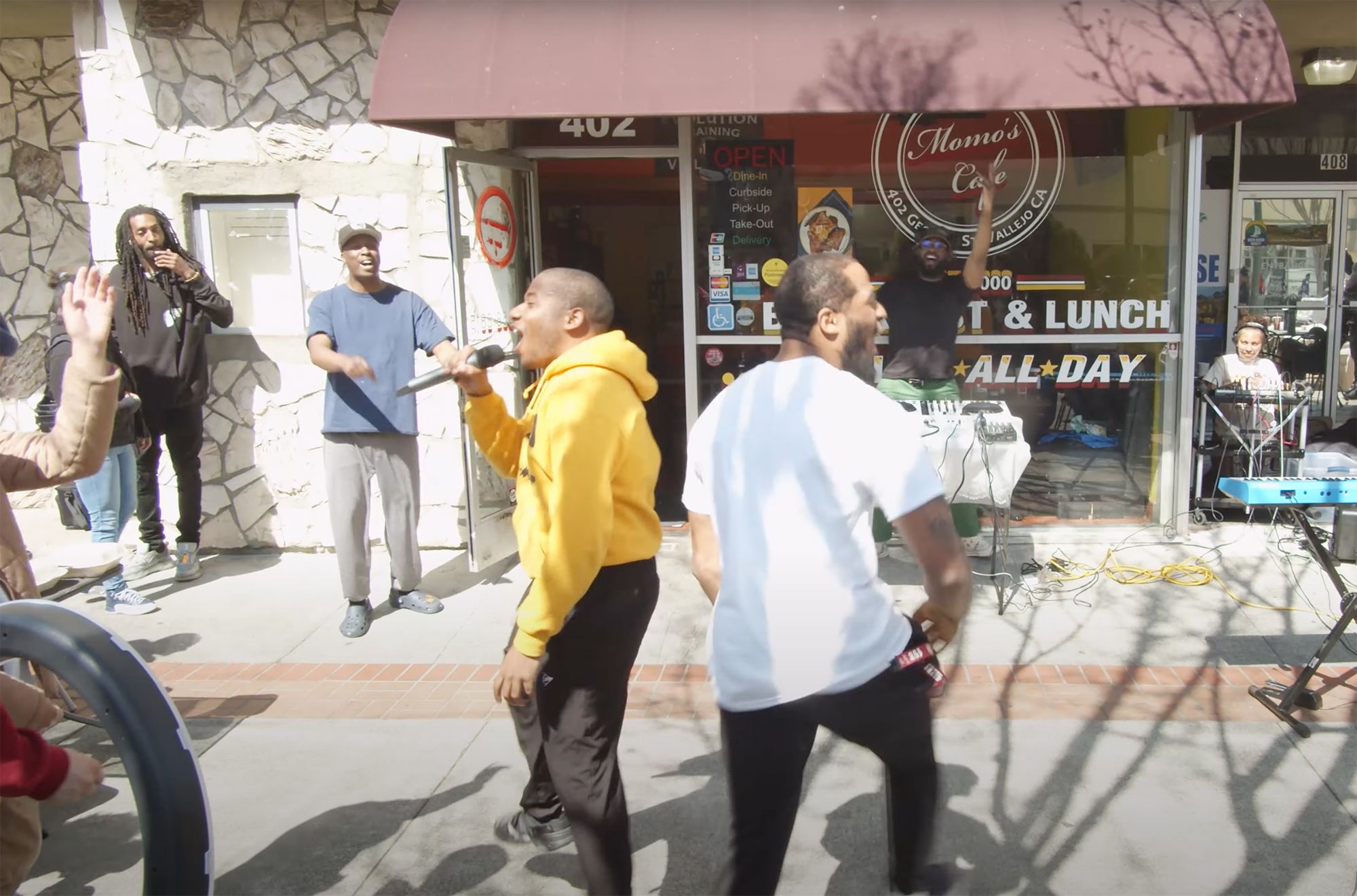 Vallejo rapper LaRussell makes Momo’s Café ‘pay what you want’ through ...