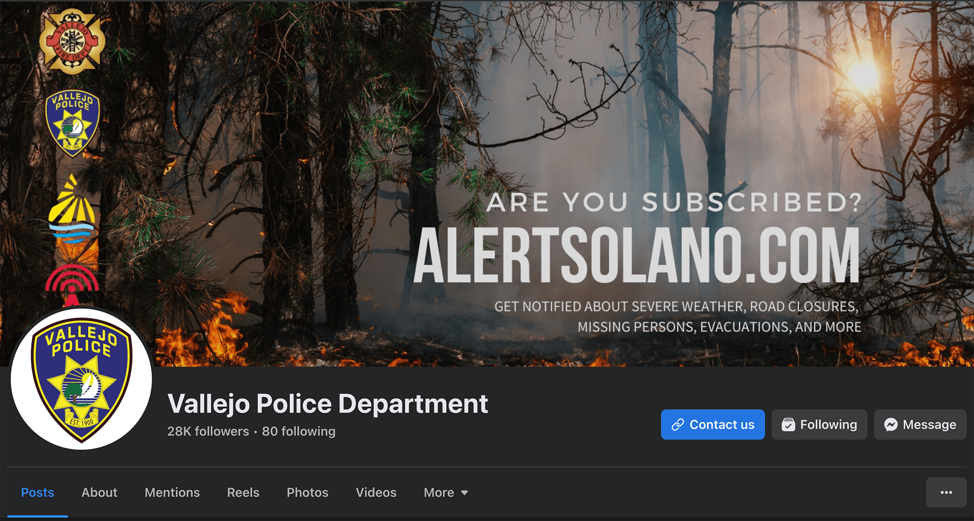 Commenter solicited positive comments on Vallejo police Facebook page